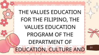 Values Education Program Goals and Objectives ANGELLIE A. ALAPAR.pptx