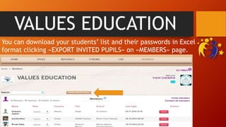 Values education project process | PPT