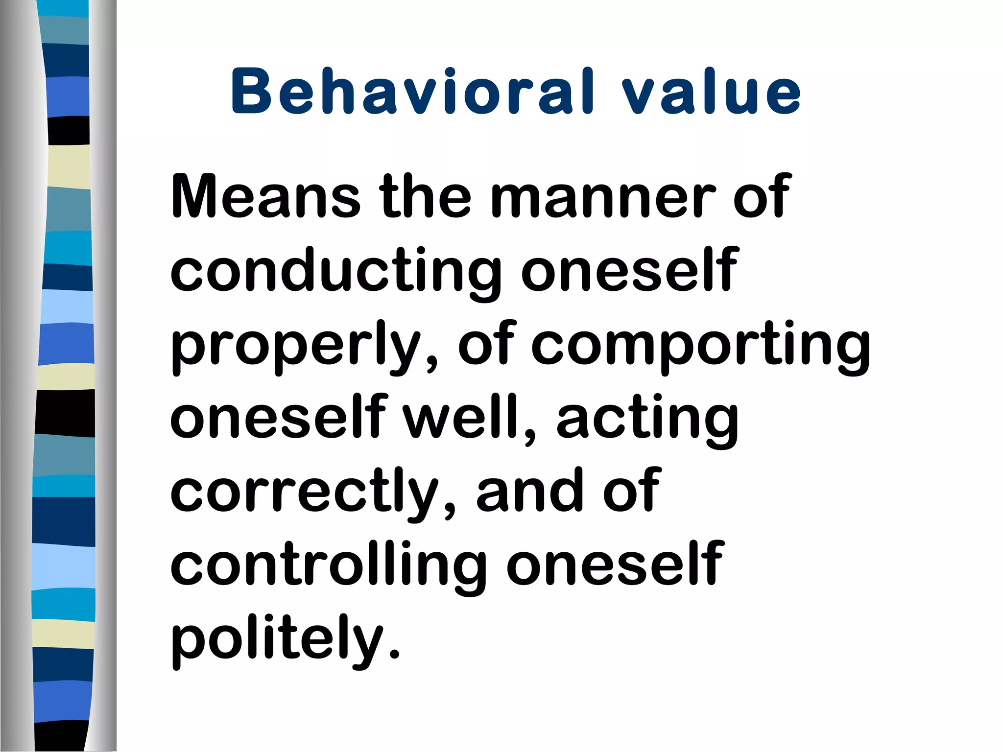 Values formation | PPT