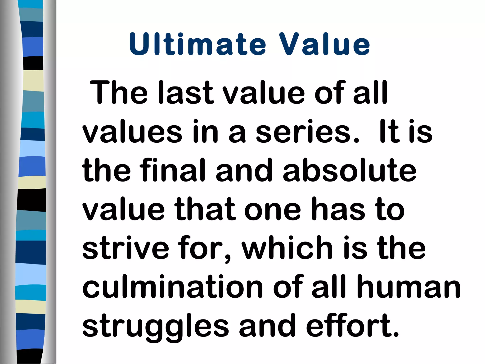 Values formation | PPT