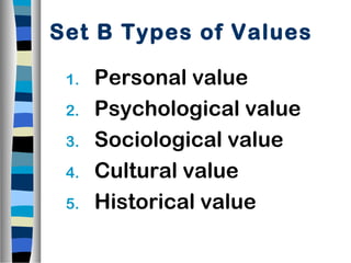 Values formation | PPT