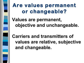 Values formation | PPT