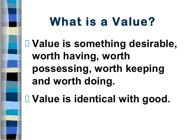 Values formation