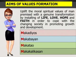 Values formation and you | PPTX