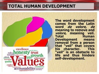 Values formation and you | PPTX