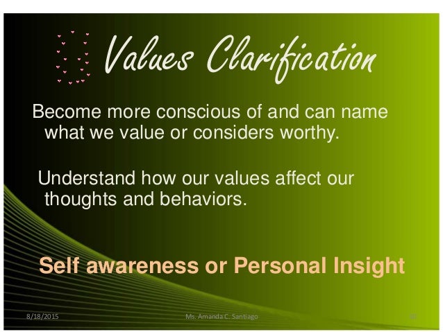 Values Formation for teachers