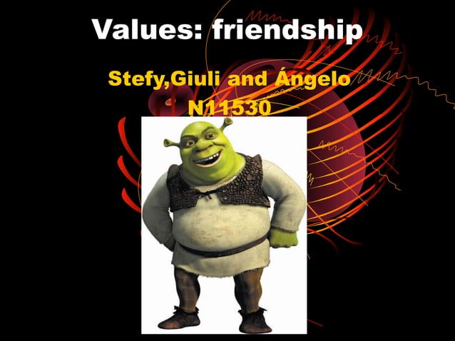 Values friends | PPT