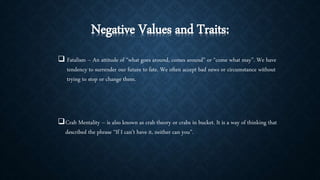 Values grade 5 | PPTX