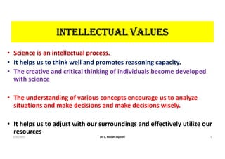 Values & importance of teaching biological science | PDF