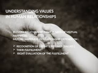 Core Values in Building Strong Relationships | PPTX