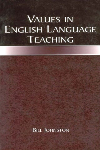 Values in english language teaching | PDF
