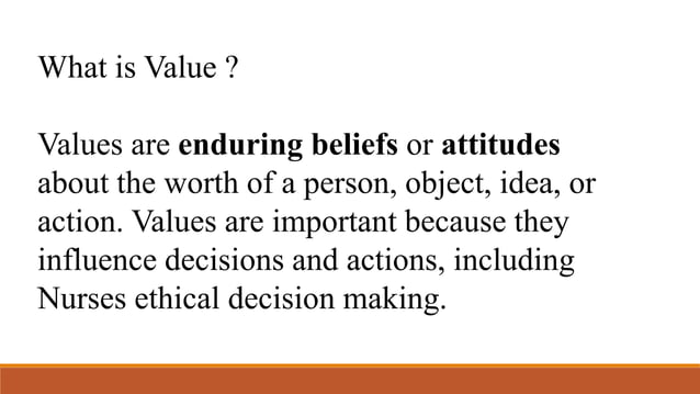 VALUES IN NURSING.pptx | Parenting Babies and Toddlers | Parenting
