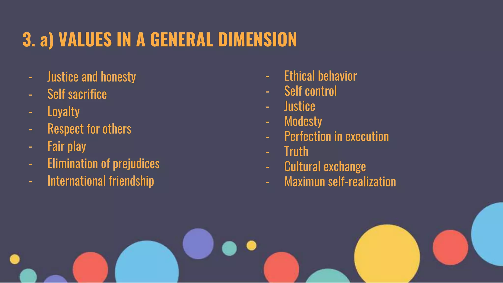 Values in sport | PPTX