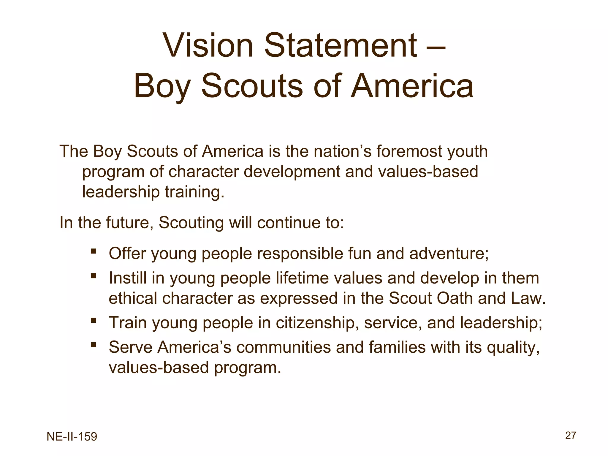 Values missionvision | PPT
