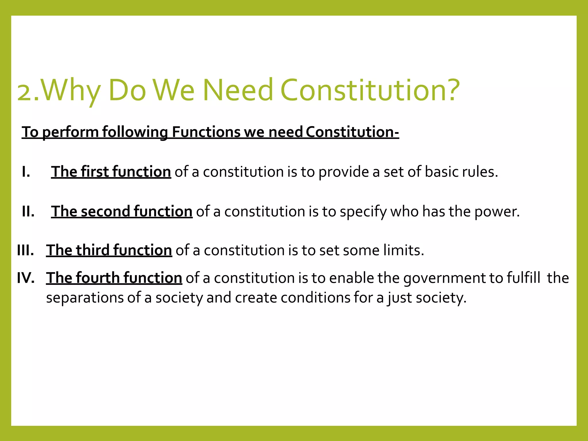 Values of Indian constitution | PPTX