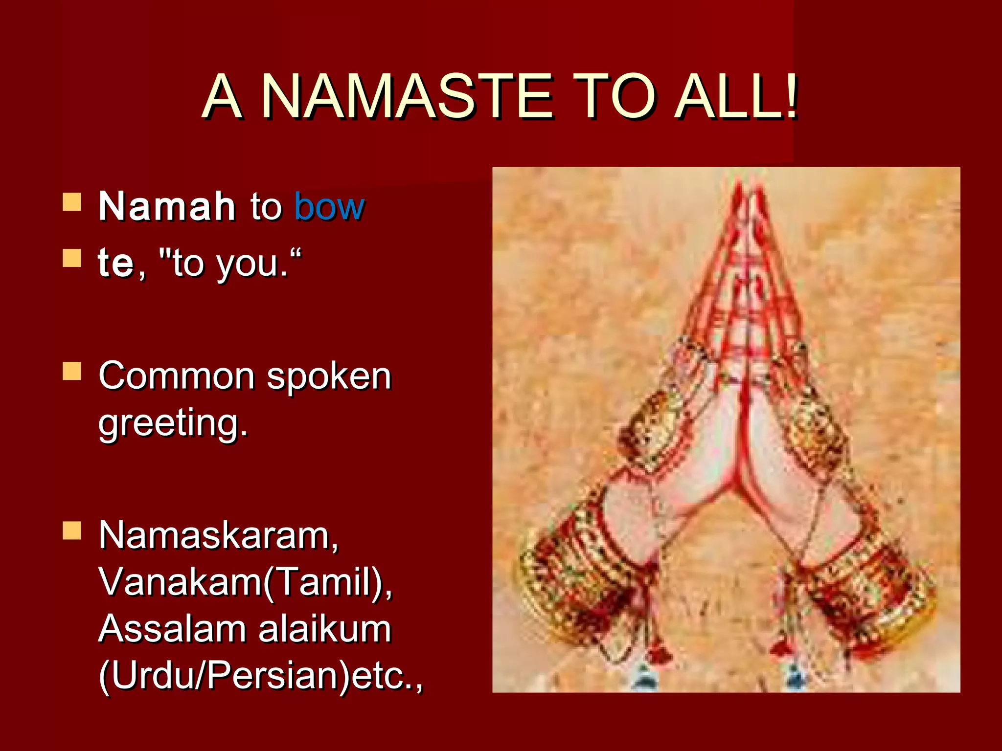 Values of indian culture | PPT