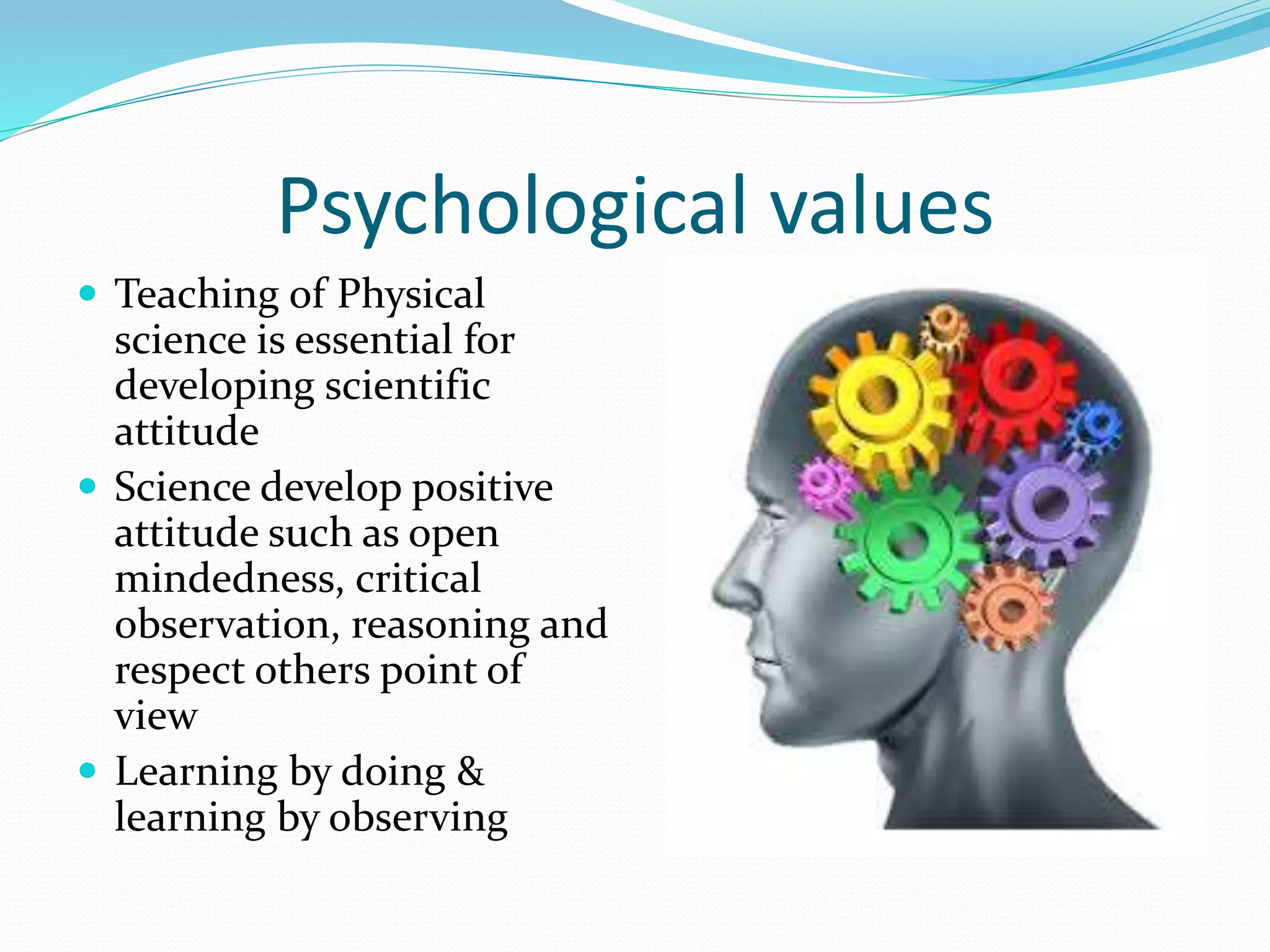 Values of science | PPTX