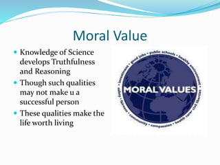 Values of science | PPTX