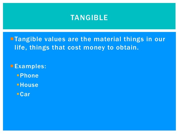 Tangible Values - Printable Cards