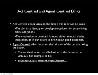 Values based Decision Making | KEY