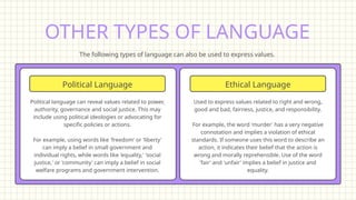 Values through Language English Presentation in Bright Modern Animated ...