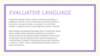 Values through Language English Presentation in Bright Modern Animated ...