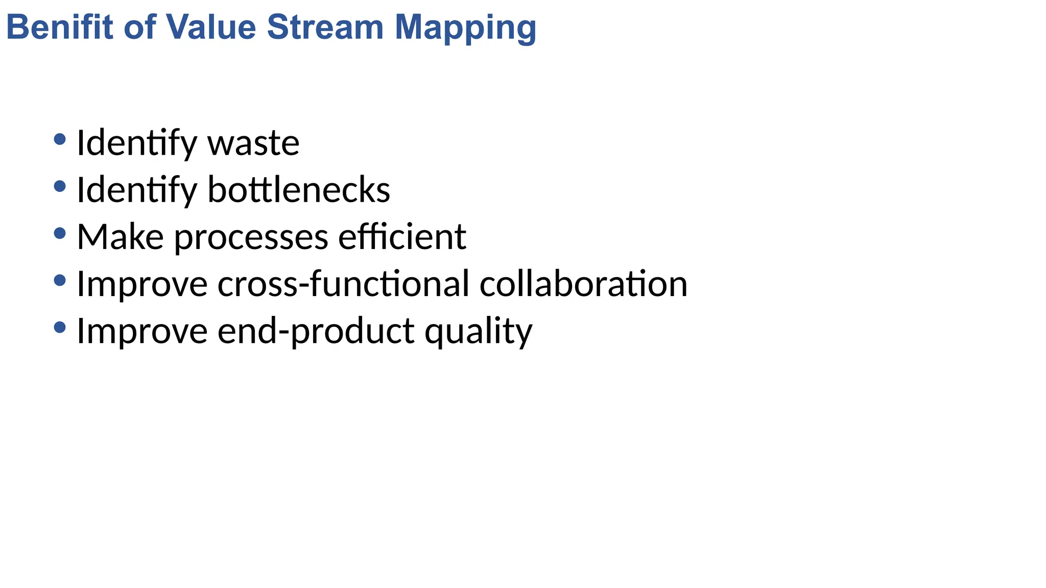 Value Stream Mapping ( Lean manufacturing ) | PPTX