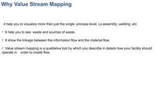 Value Stream Mapping ( Lean manufacturing ) | PPTX