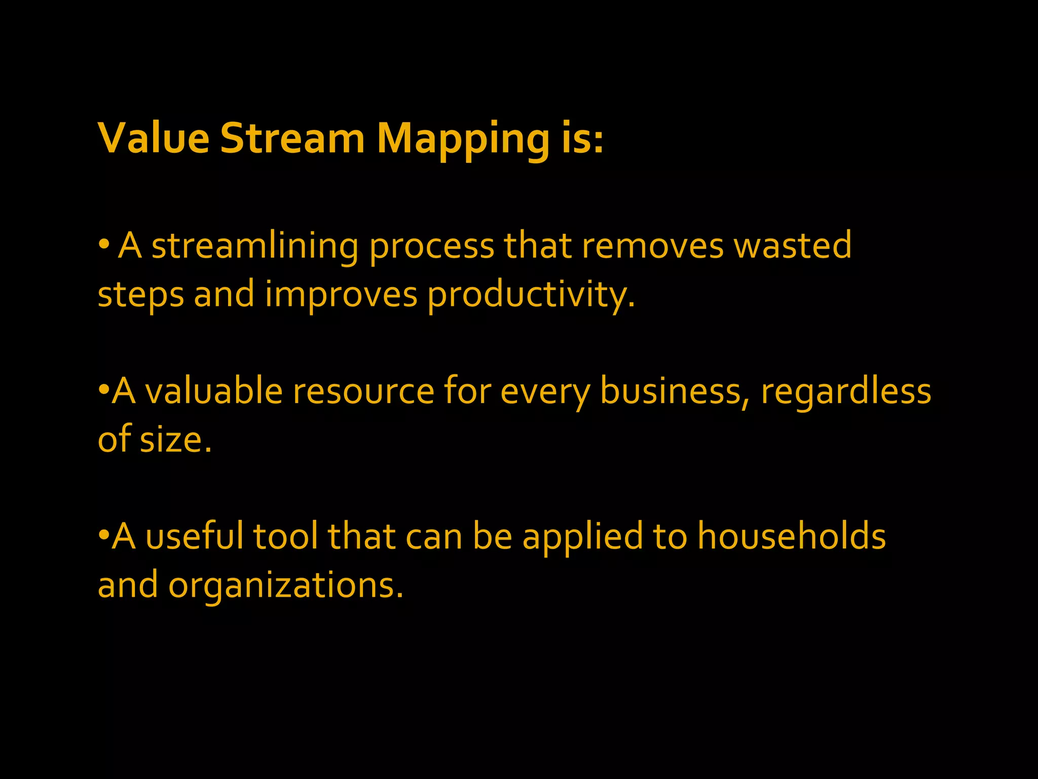 Value Steam Mapping | PPTX