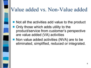 Value Stream Mapping -The Concept | PPT