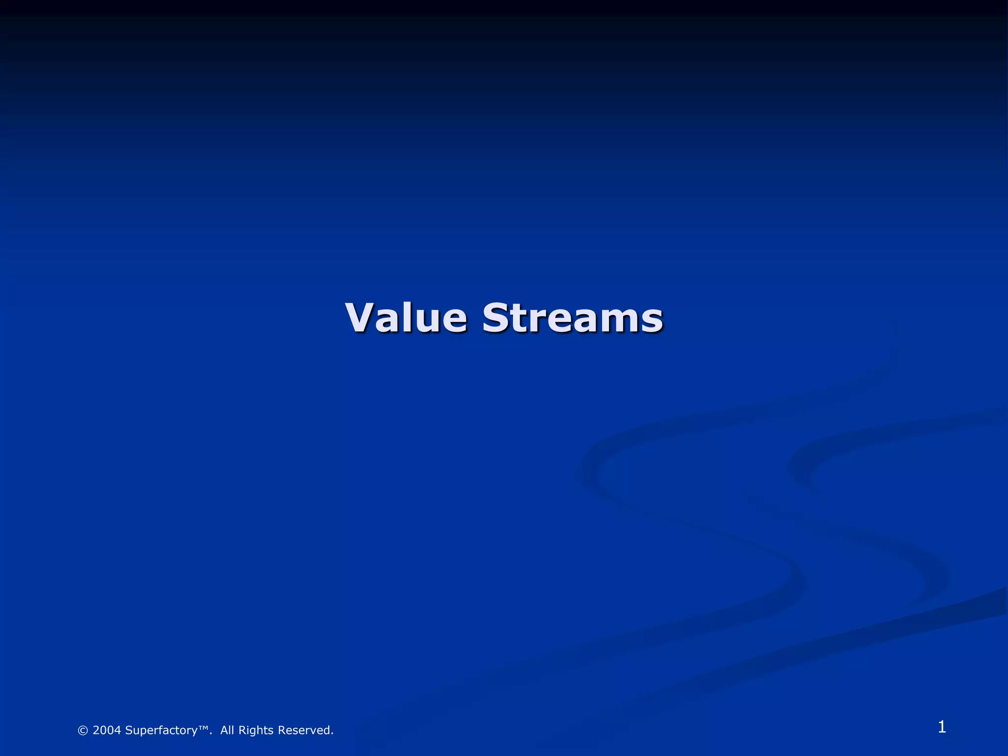 Value Streams.ppt