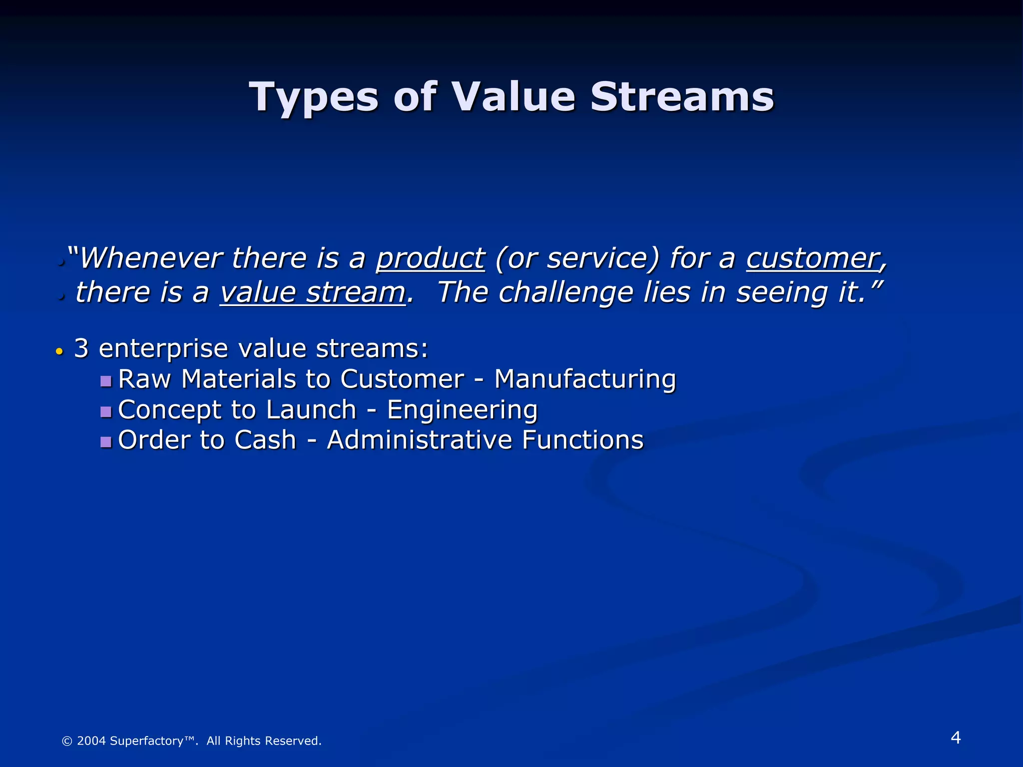 Value Streams.ppt