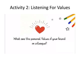 #meded values workshop | PPT