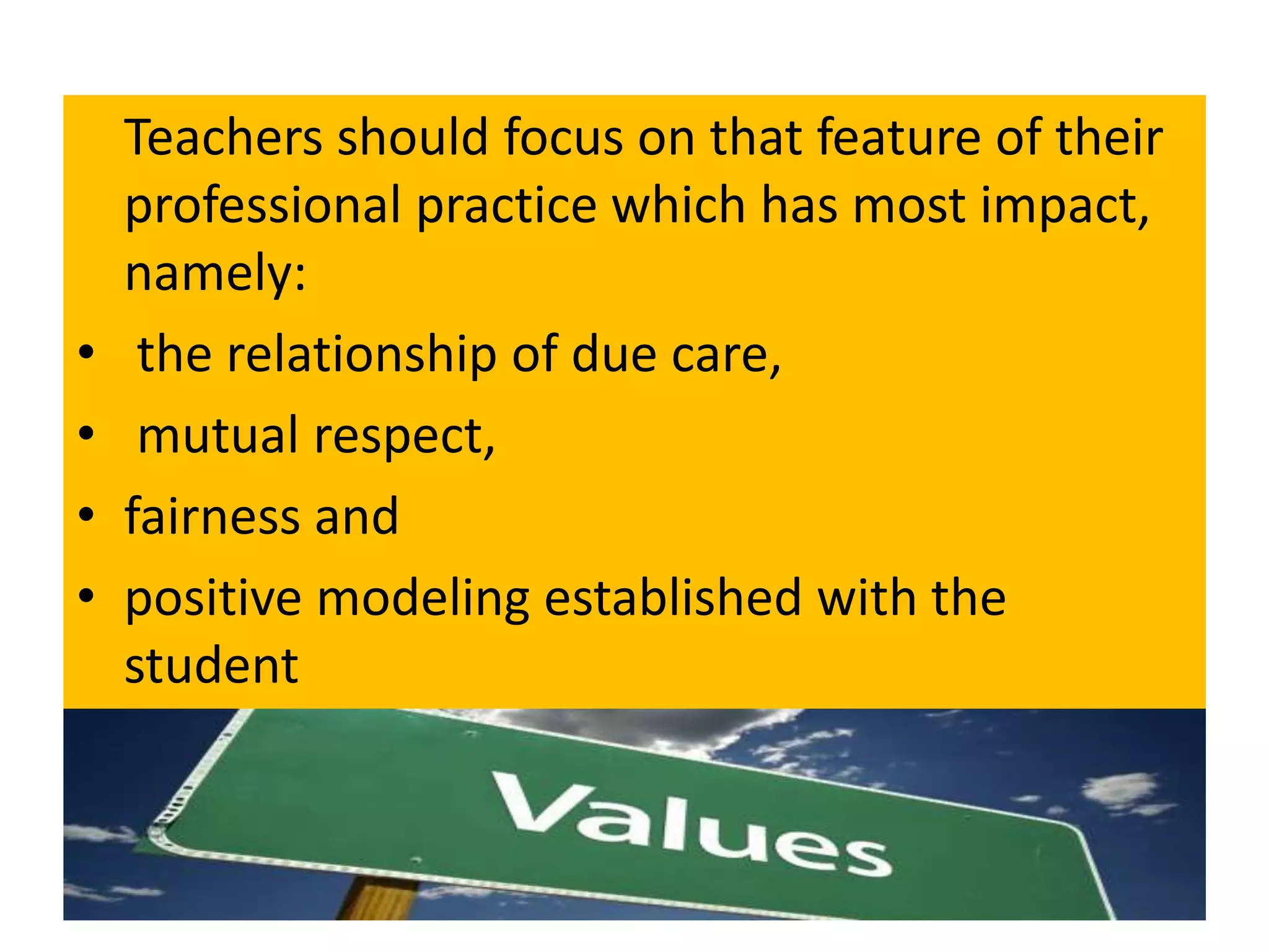 Value system and value teaching | PPT