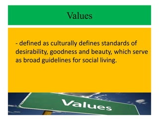 Value system and value teaching | PPT