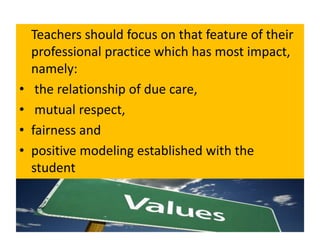 Value system and value teaching | PPT