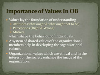 Value system & ethics | PPTX