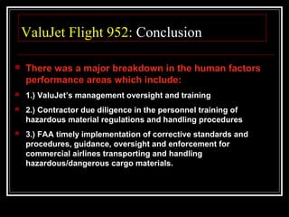 Valu Jet Flight #592 Crash Incident Analysis_Bazeley-Mineta ...