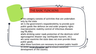 Functions of state government | PPTX | Business | Business and Finance
