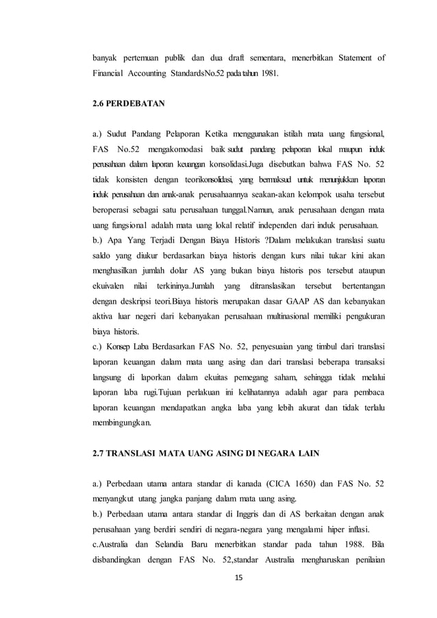 Contoh Makalah Valuta asing | DOCX