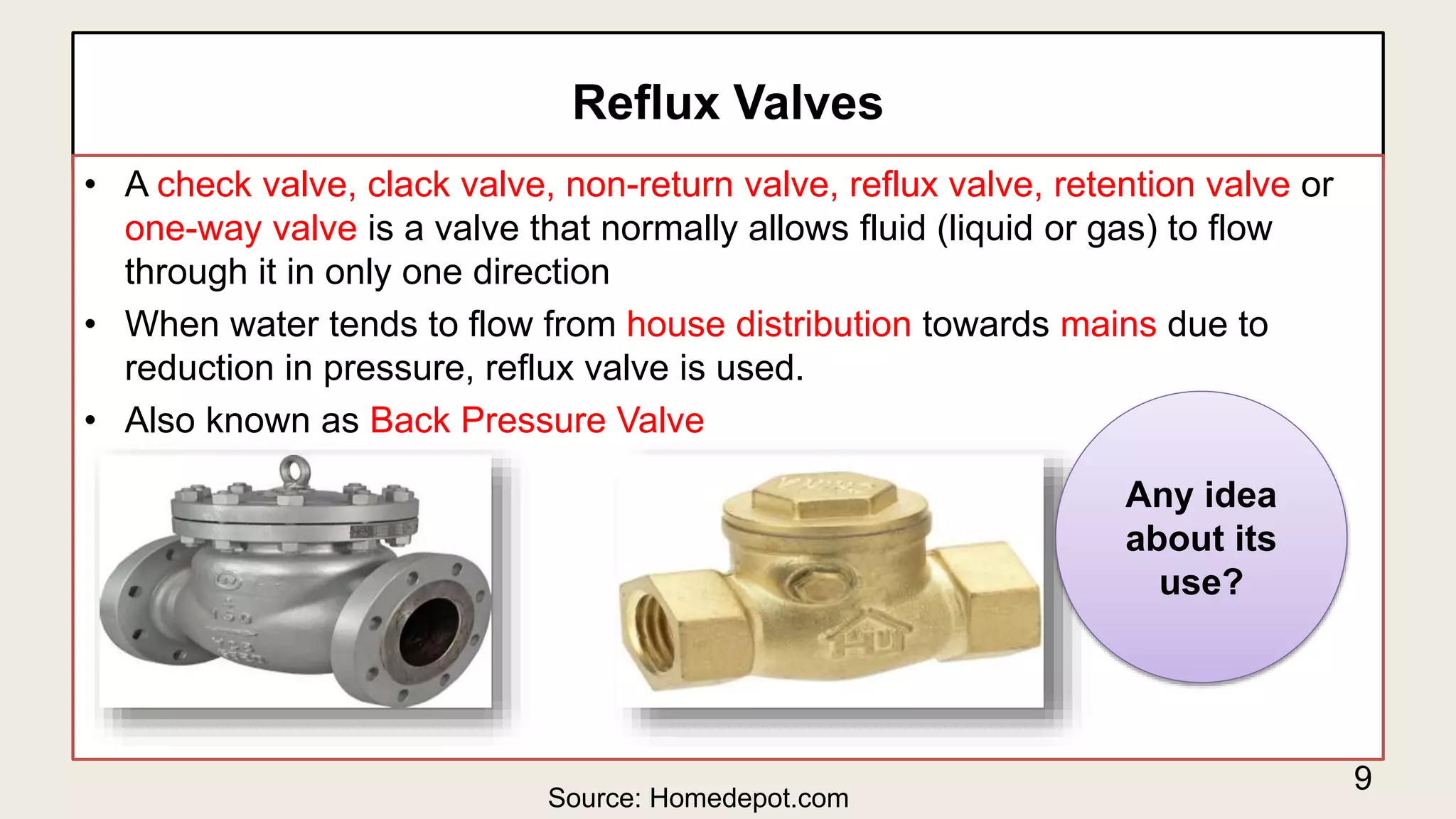 Valve and fittings | PPTX