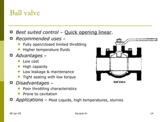 Valve Selection & Sizing | PPT