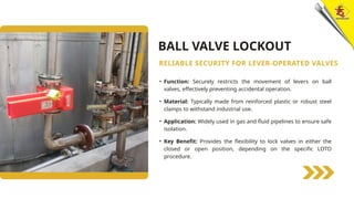 Valve Lockout Devices Types Benefits and Best Practice | PPTX