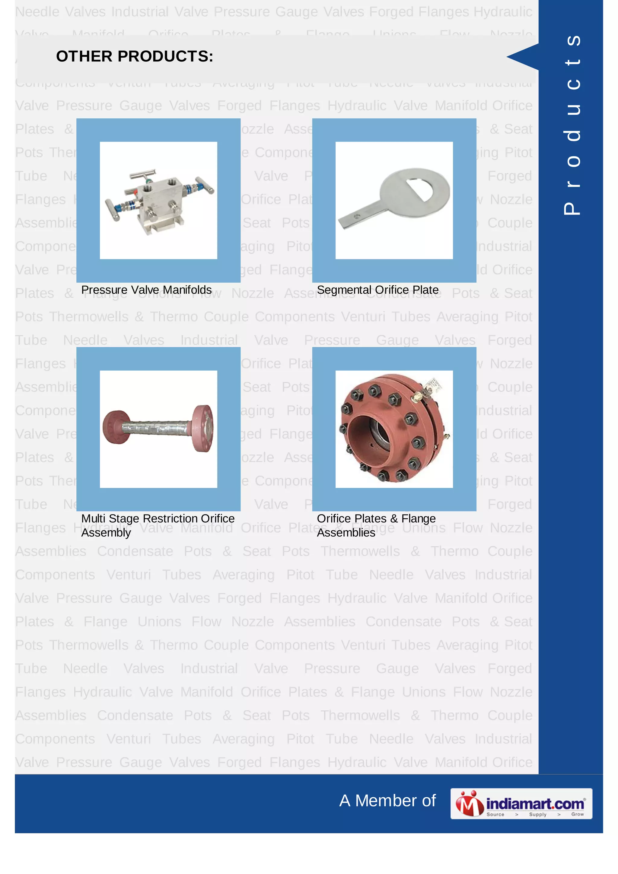 Micro Precision Products Pvt. Ltd., Faridabad, Flow Elements ...