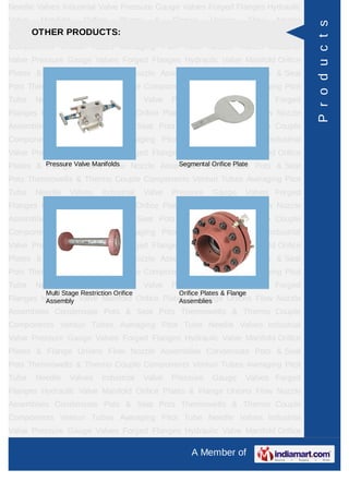 Micro Precision Products Pvt. Ltd., Faridabad, Flow Elements ...