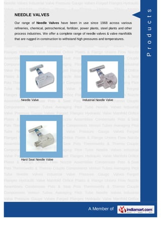 Micro Precision Products Pvt. Ltd., Faridabad, Flow Elements ...