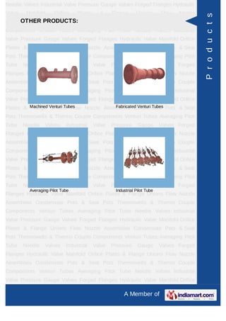 Micro Precision Products Pvt. Ltd., Faridabad, Flow Elements ...