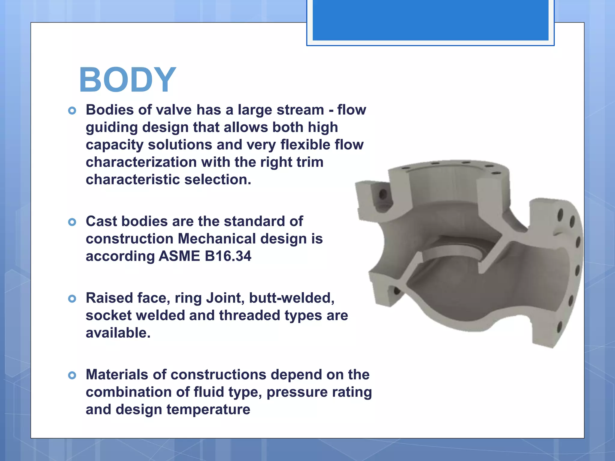 Design and analysis of control valve with a multi stage anti cavitation ...