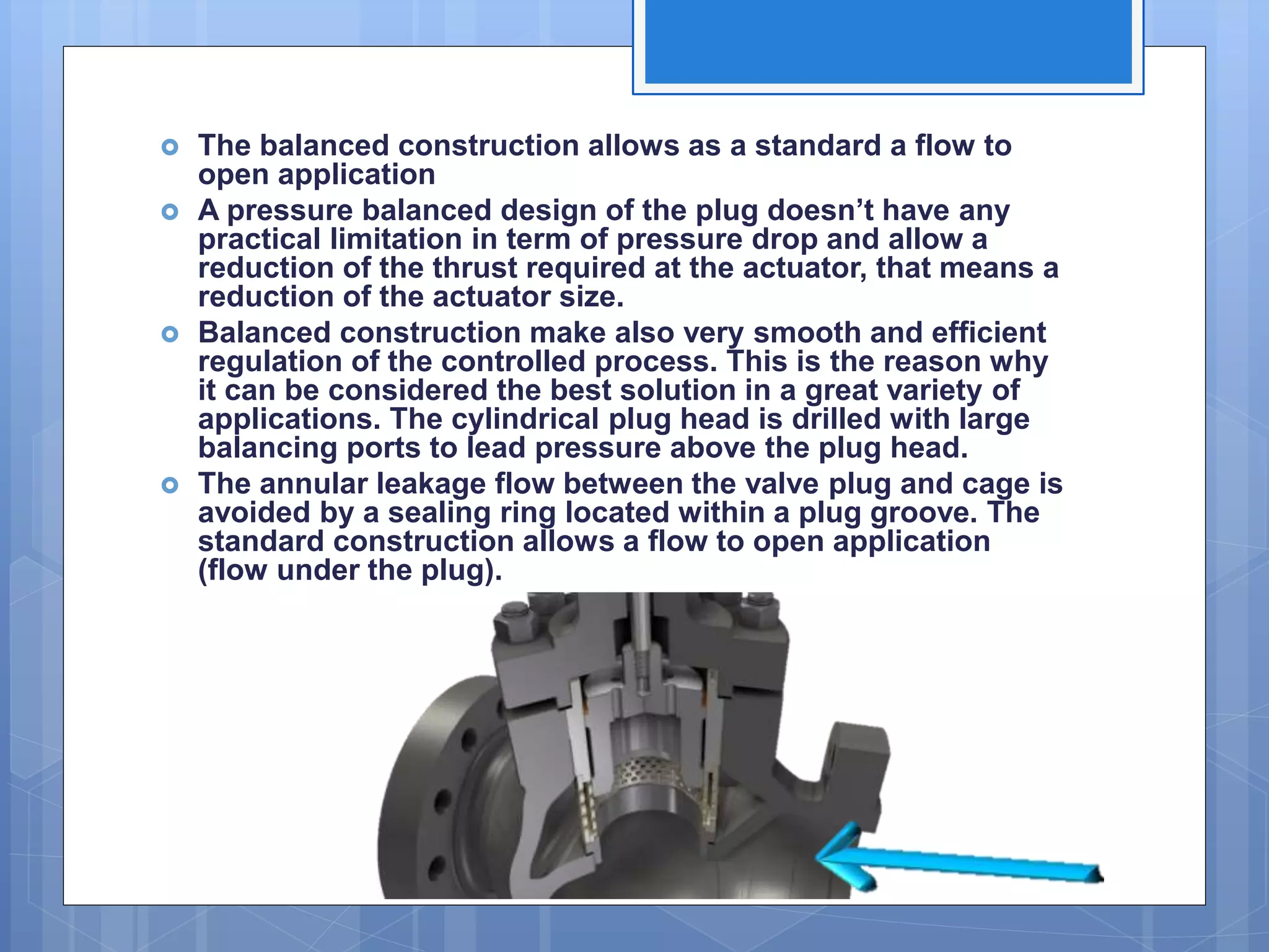 Design and analysis of control valve with a multi stage anti cavitation ...