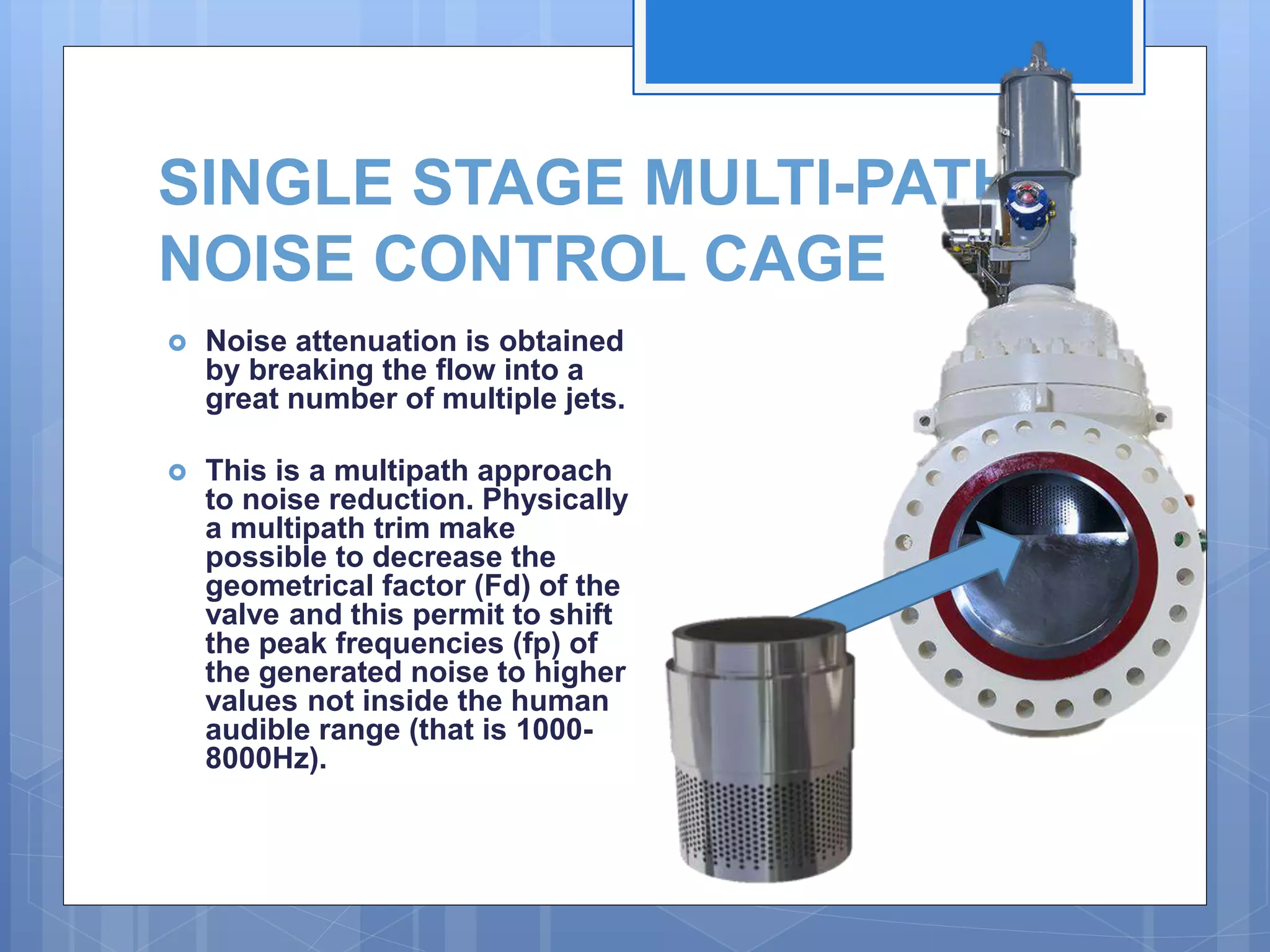 Design and analysis of control valve with a multi stage anti cavitation ...